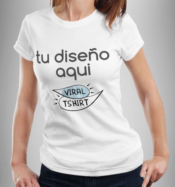 Polo Blanco Con Estampado Personalizado A Full Color Para Mujer Viralprint
